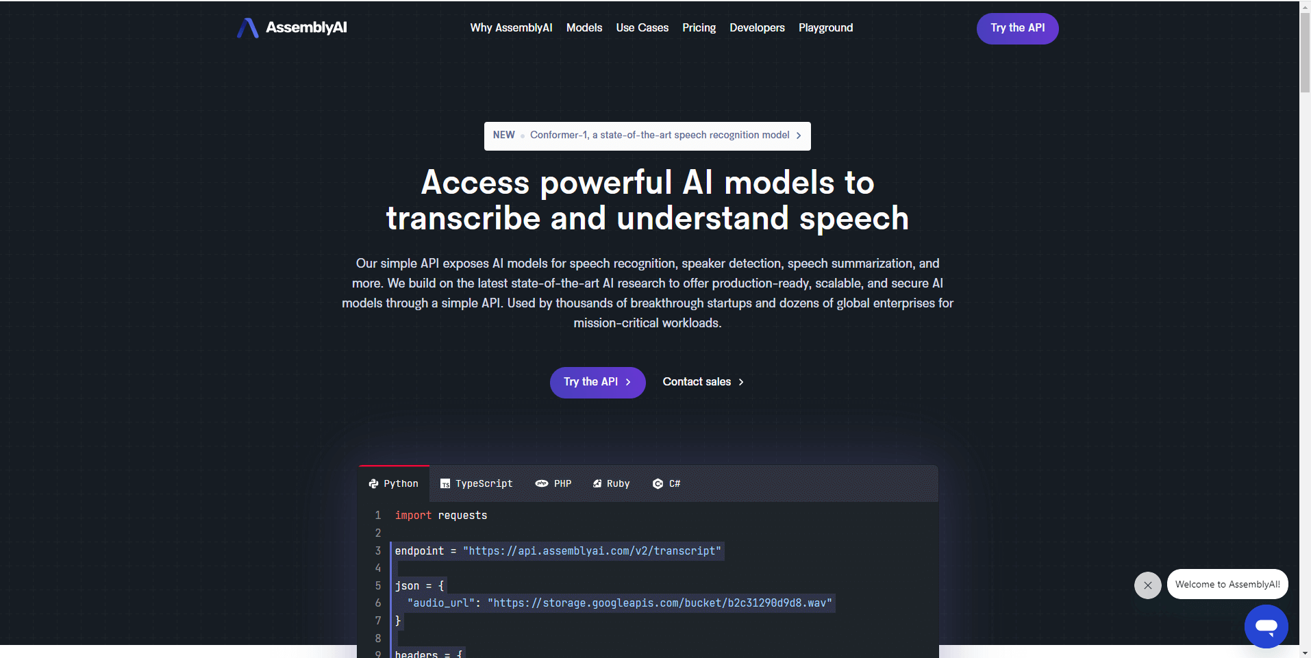 AssemblyAI - Features, Pricing & Use Cases